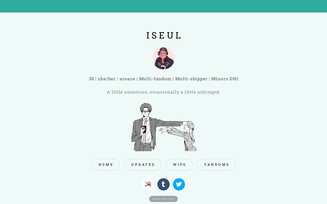 Iseul's Carrd